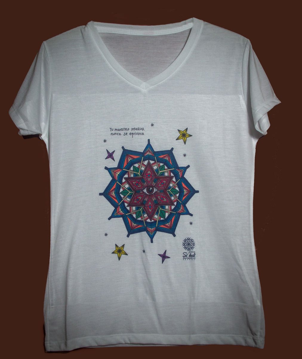 Playeras con sublimado – sikuli Mandalas